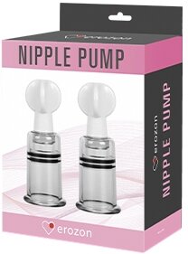 Вакуумная помпа Erozon Nipple Sucker, для сосков, пластик, АБС