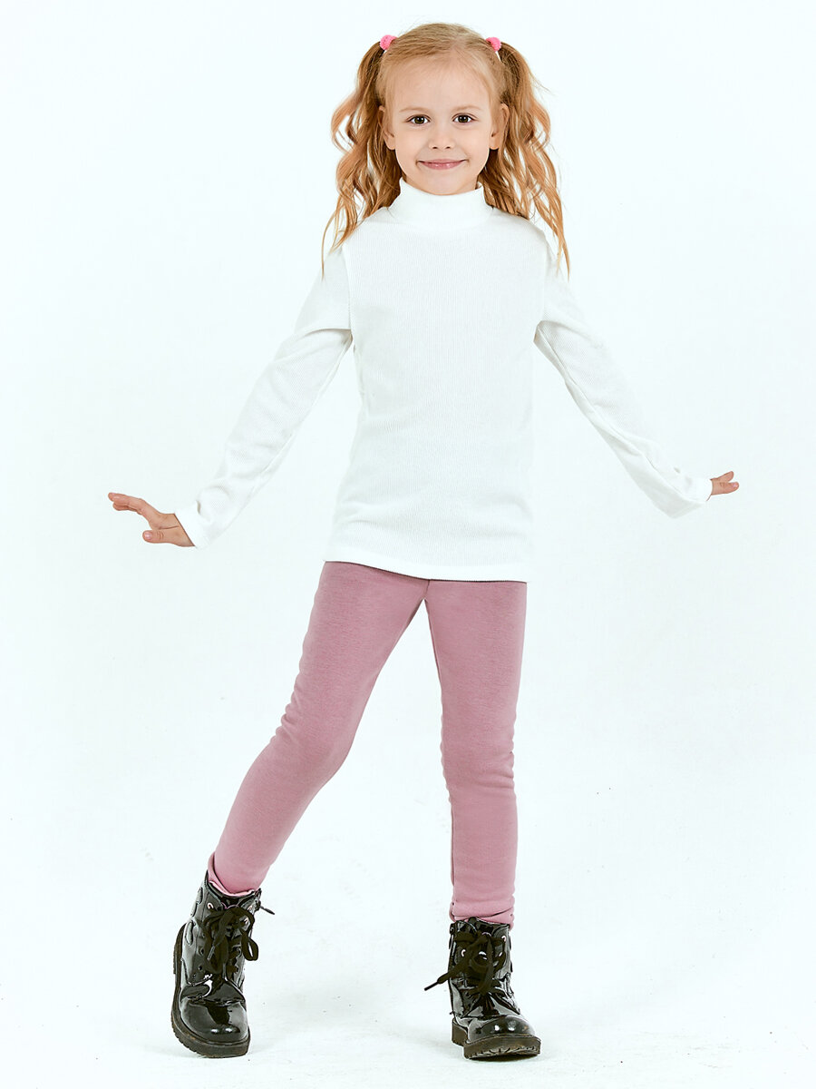 Легинсы на меху детские теплые