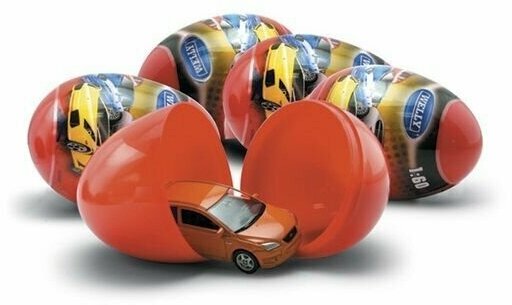 Welly - Модель машины 1:60 яйцо-сюрприз