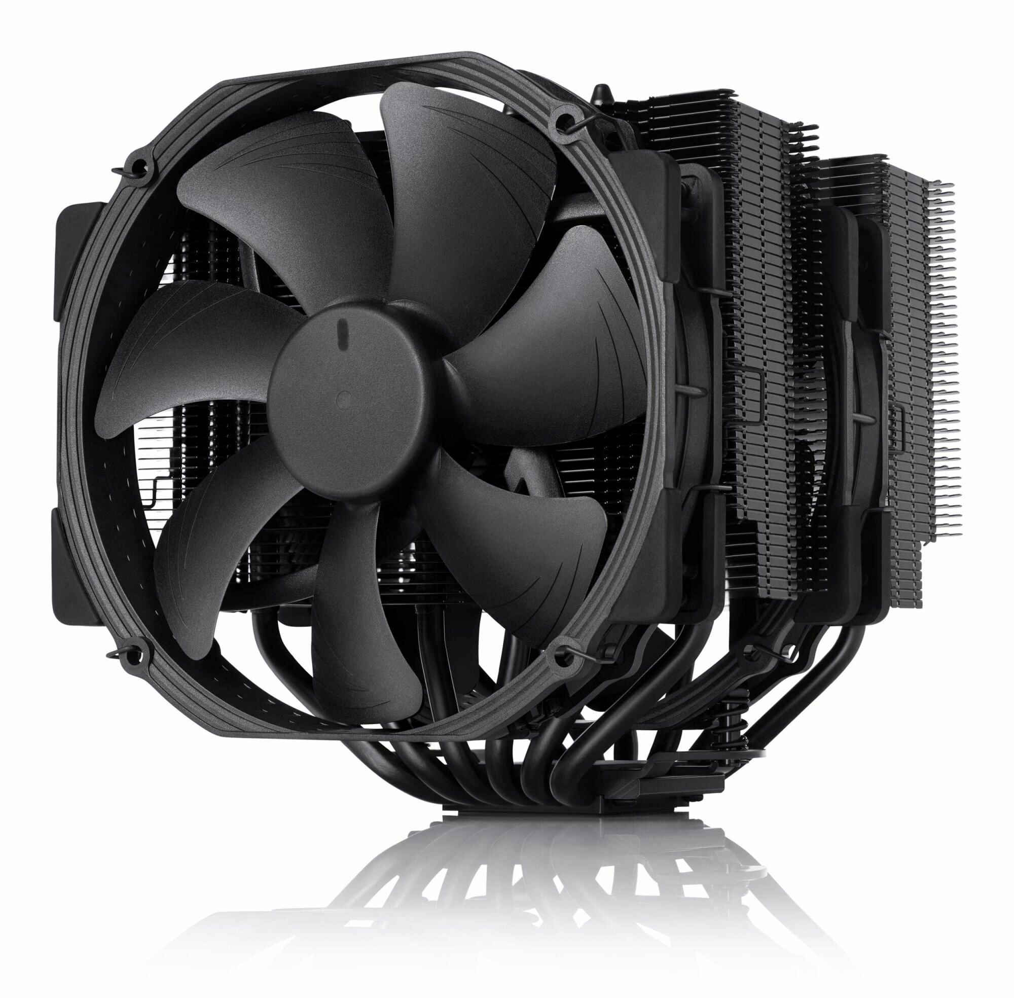 Кулер для процессора Noctua NH-D15 chromax.black LGA 1700 1200 115X 2011 -3 2066 AM4 AM5 TDP 183Вт Black RTL