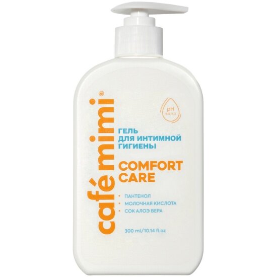 Гель для интимной гигиены Cafe Mimi COMFORT CARE, 300 мл