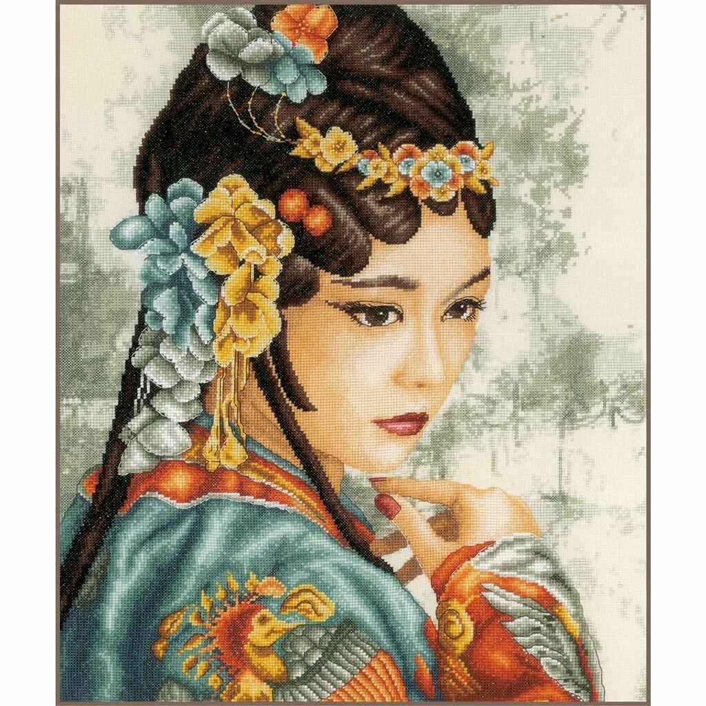 PN-0201449 Набор для вышивки крестом LanArte "Мысли Феникса"