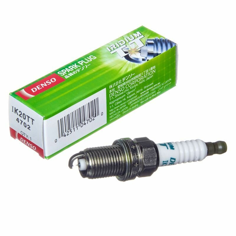 Свеча зажигания DENSO IK20TT иридиевая 1 шт. для KIA HYUNDAI RENAULT SKODA TOYOTA NISSAN MITSUBISHI HONDA MAZDA SUBARU SUZUKI AUDI BMW CHEVROLET ВАЗ 16кл ВАЗ 8кл LADA Гранта Калина Ларгус Хрей Веста