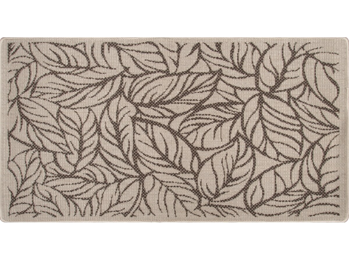 Коврик придверный Витебские ковры, жаккардовая ткань, антискользящий, прямоугольный