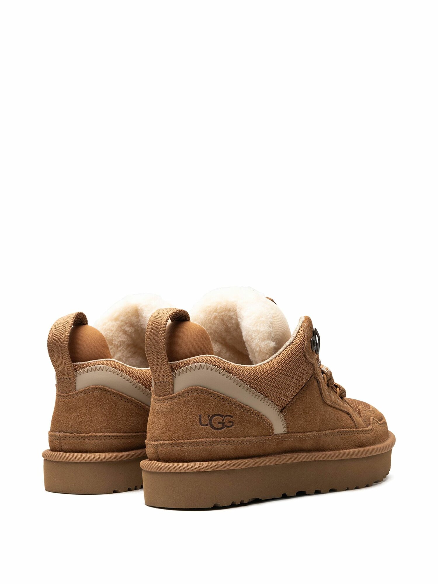 Кроссовки UGG Lowmel, размер 7, коричневый/серый/оранжевый — фото 1