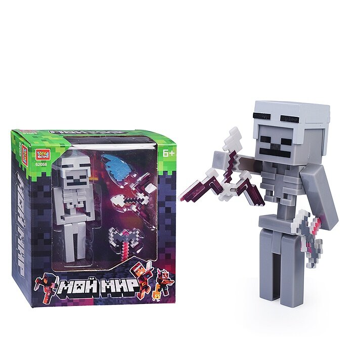 Конструктор Город Мастеров "Мой мир. Сборная фигурка" 16 деталей, для детей 6+ (62058-ZH)