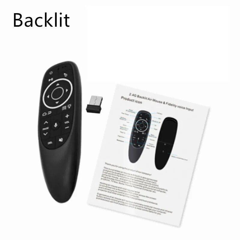 Пульт G10S Pro Backlit с подсветкой