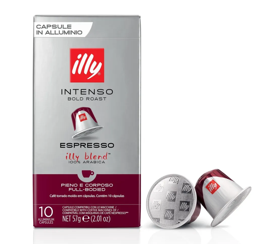 Кофе в капсулах ILLY Intenso espresso,10 капсул