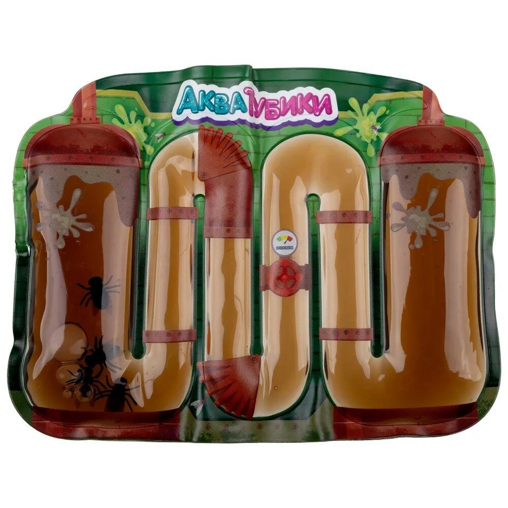 Игрушка антистресс 1Toy Акватубики Мелкие пакости: Канализация переливайка (Т25807)