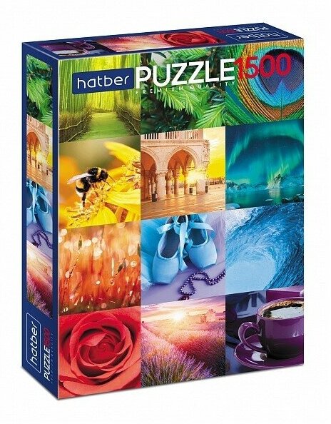 Пазлы 1500 деталей. Жизнь в цвете (Premium) 1500ПЗ1_21025, (Хатбер-М)