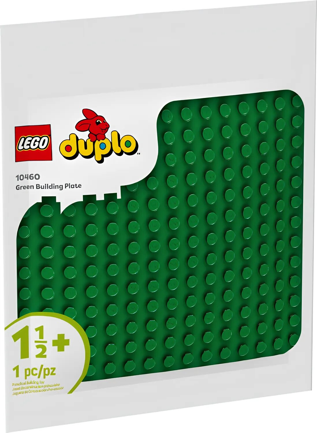 Конструктор Lego DUPLO 10460 Зеленая пластина для строительства