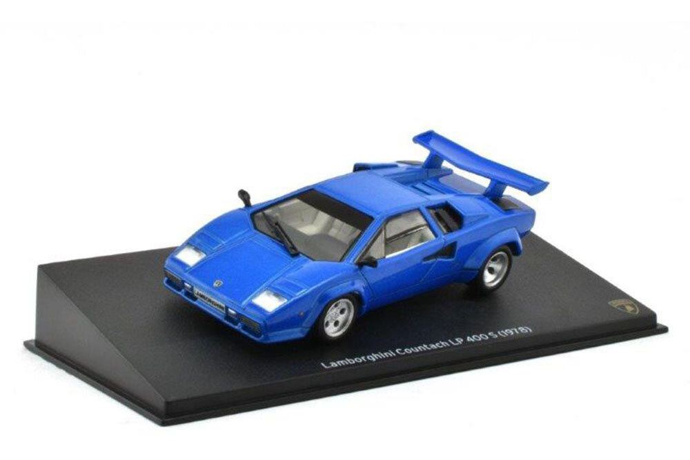 Модель коллекционная ALTAYA Lamborghini countach lp 400 s 1978 blue