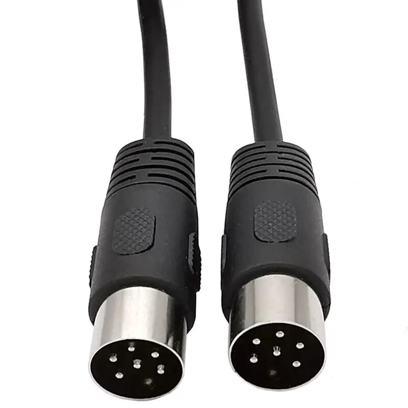 Кабель DIN 6pin 3м, черный
