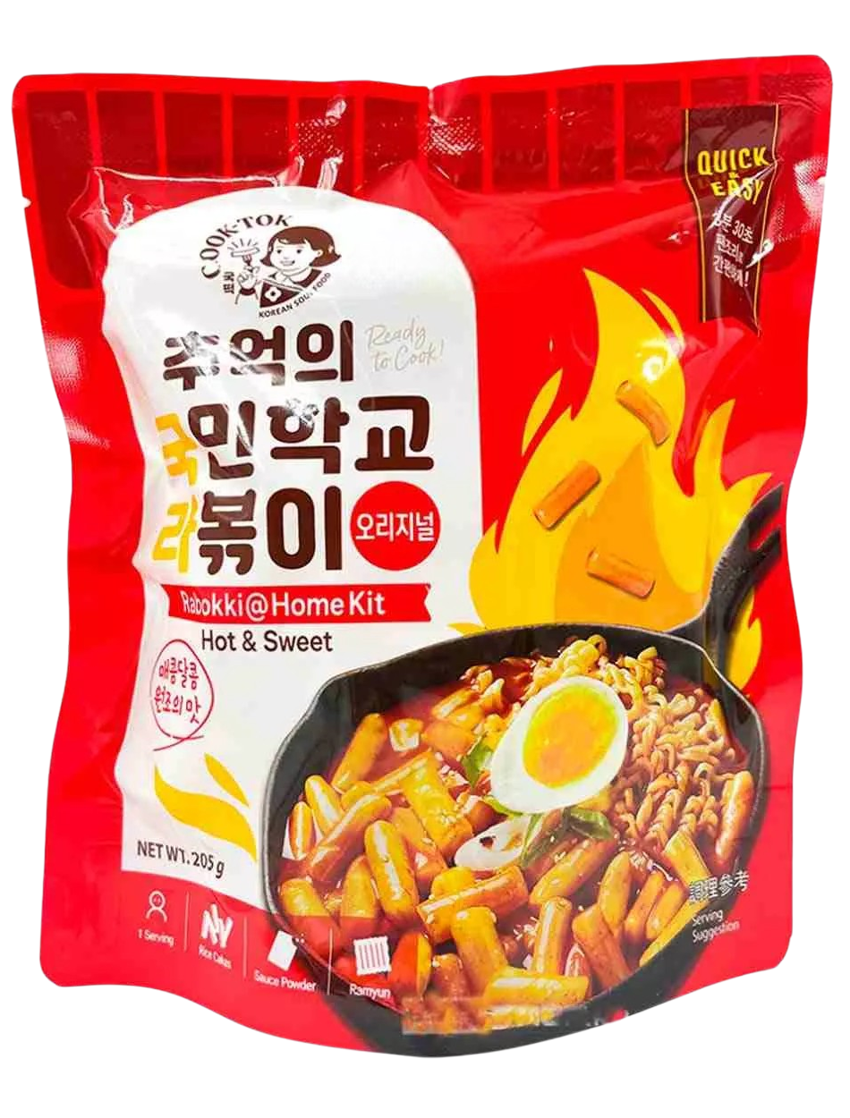 Рапокки рамен с токпокки в сладко-остром соусе 205 г