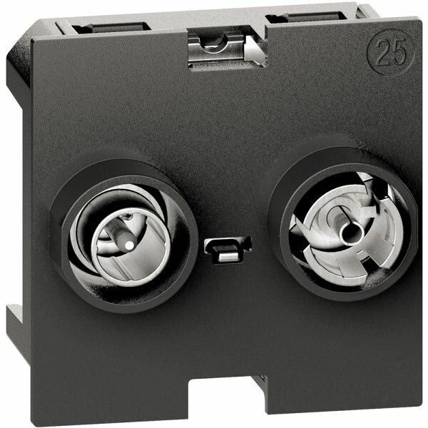 1 шт. BT Living now Розетка TV-SAT звезда 2 мод, K4217M2D