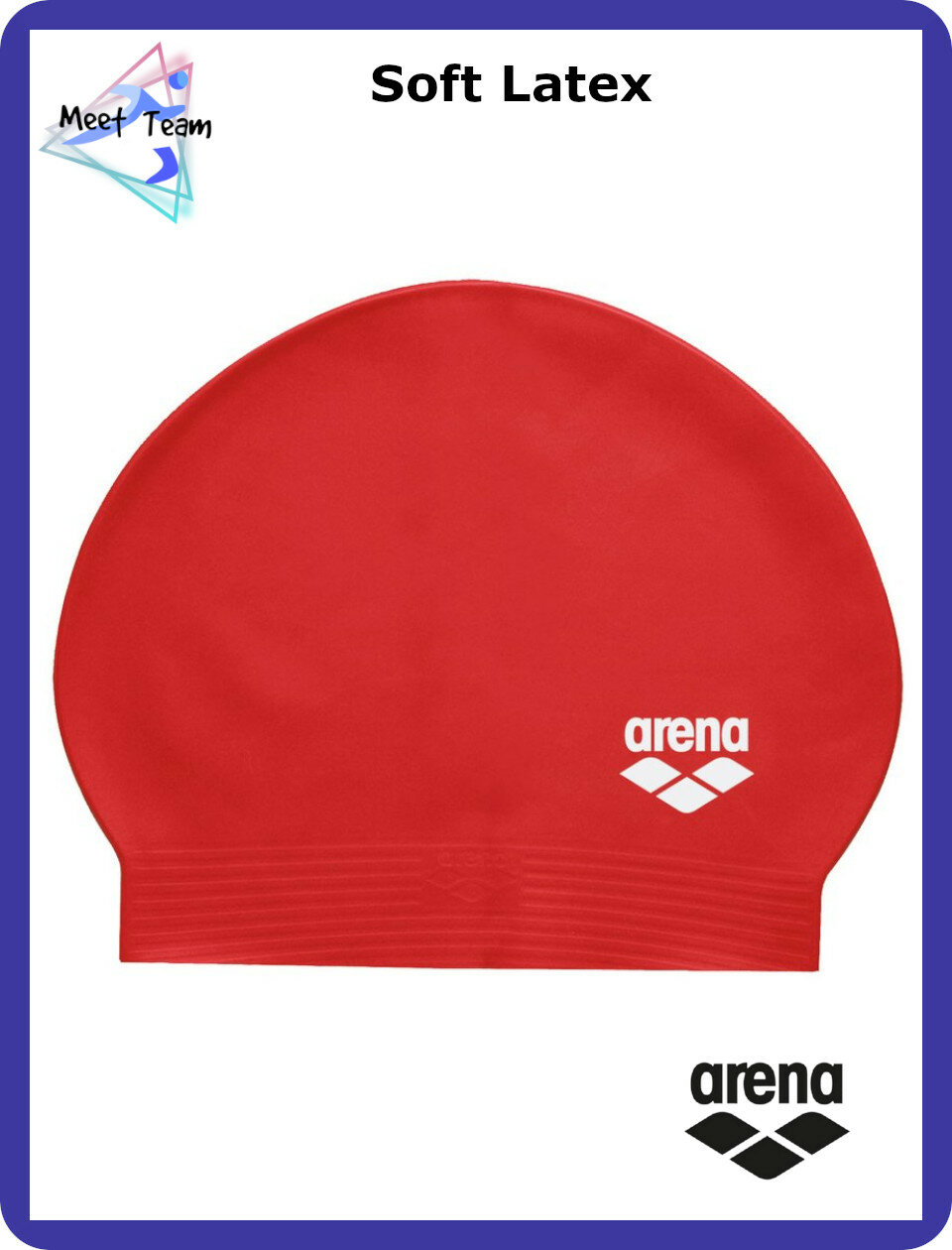 Шапочка для плавания Arena Soft Latex (91294/51)