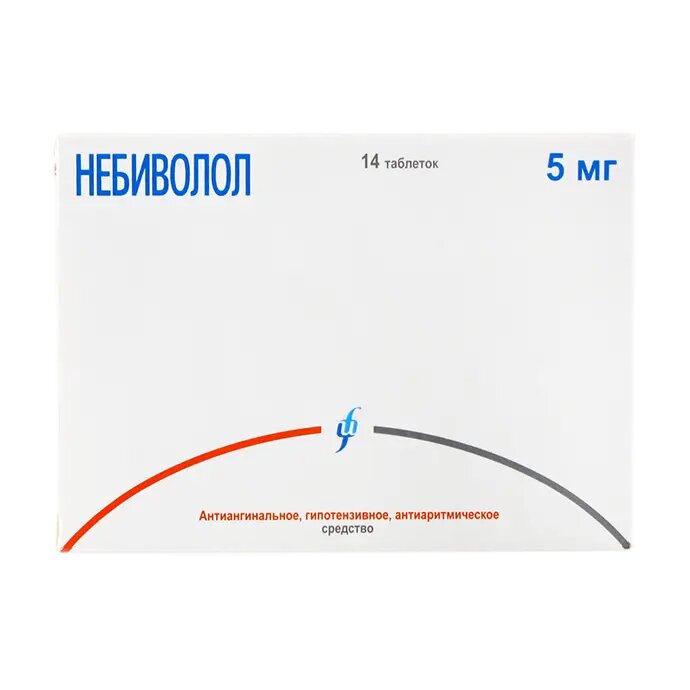 Небиволол таблетки 5 мг 14 шт