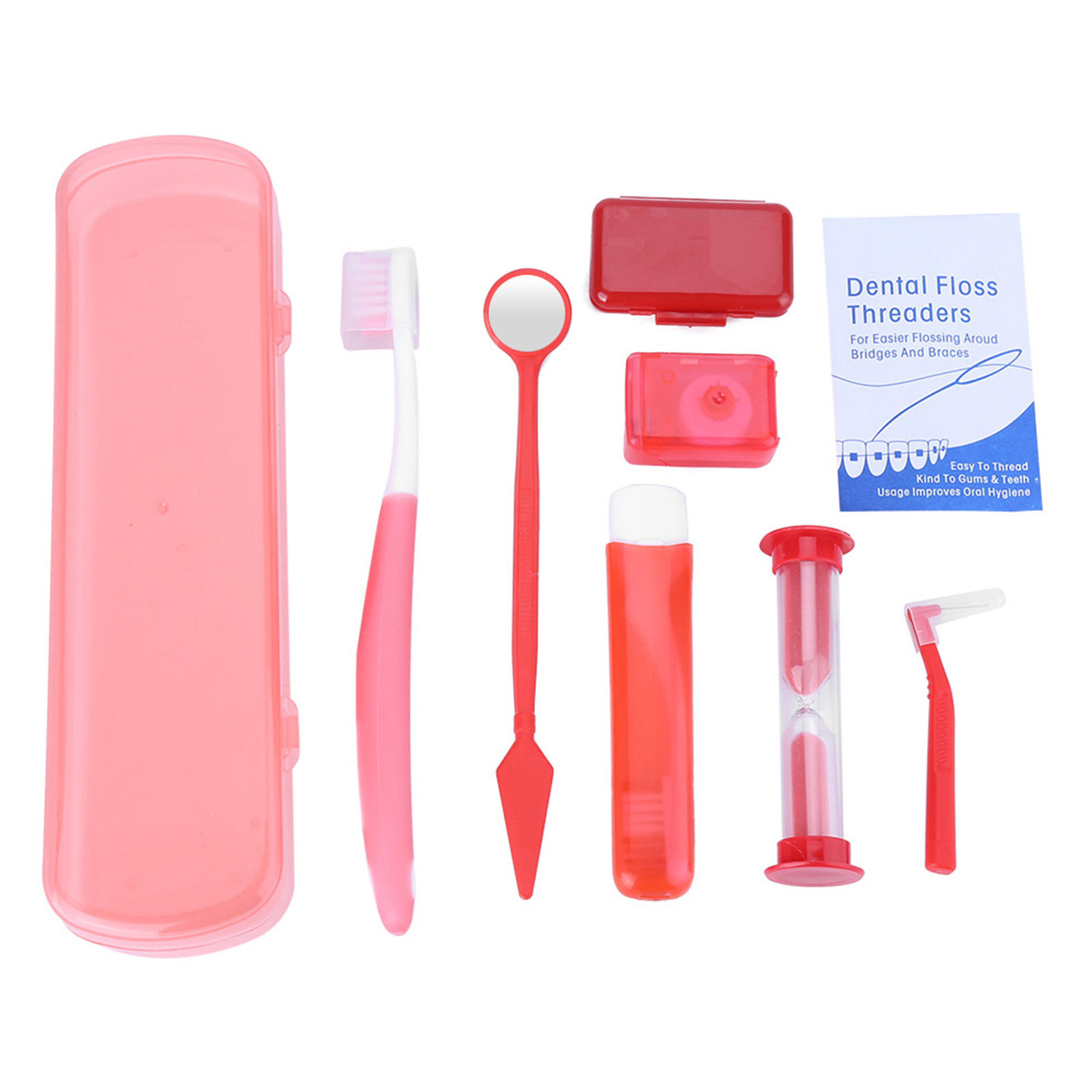 Tooth Brush Mouth Mirror Interdental Dental Floss Oral Tools Orthodontic Care 01#
