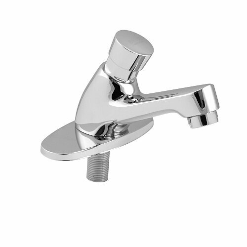 085 BRIMIX Кран на одну воду нажимной для общественных санузлов