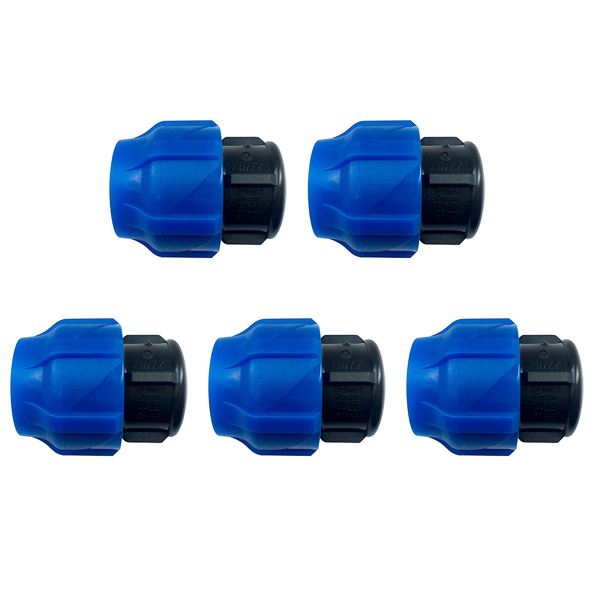 Заглушка ПНД компрессионная 20 мм (5 шт.)