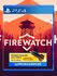Игра Firewatch для Sony PlayStation PS4 PS5