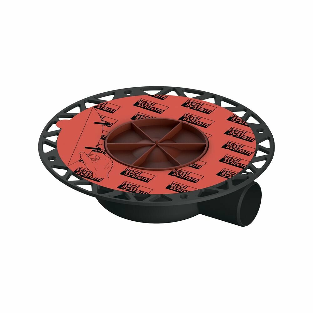 Сифон TECEdrainpoint S DN 50, для террасы, с универсальным фланцем Seal System арт.3601401