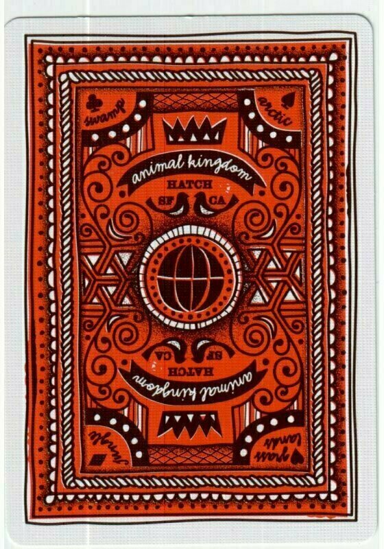 Игральные карты Theory11 Animal Kingdom / Животный Мир