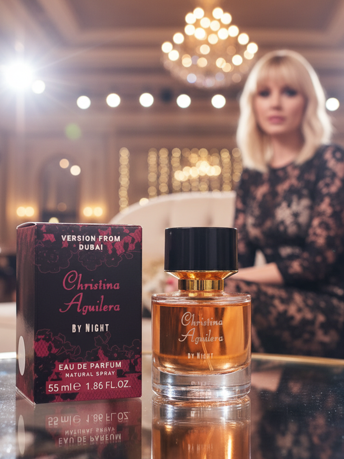 Духи женские сладкие стойкие Кристина бай найт - Christina by Night 55мл Ночь