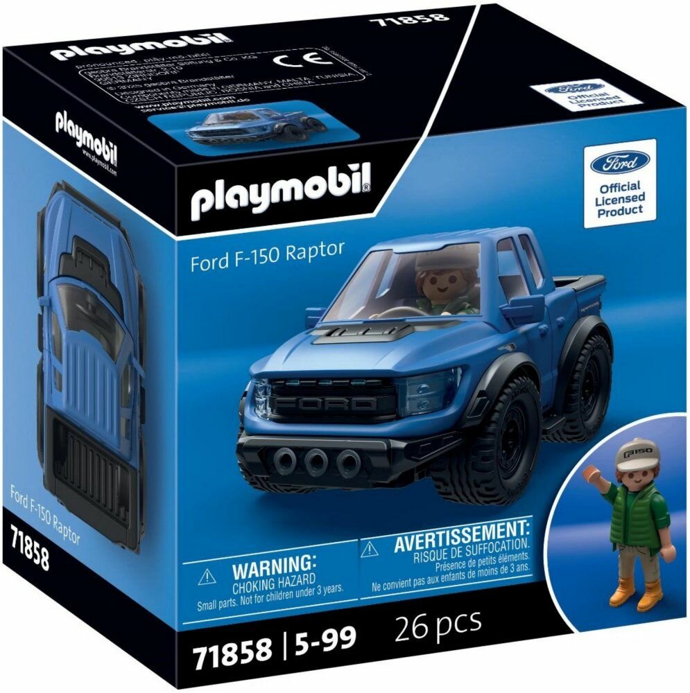 Конструктор Playmobil - Внедорожник Ford F-150 Raptor - Плеймобиль 71858