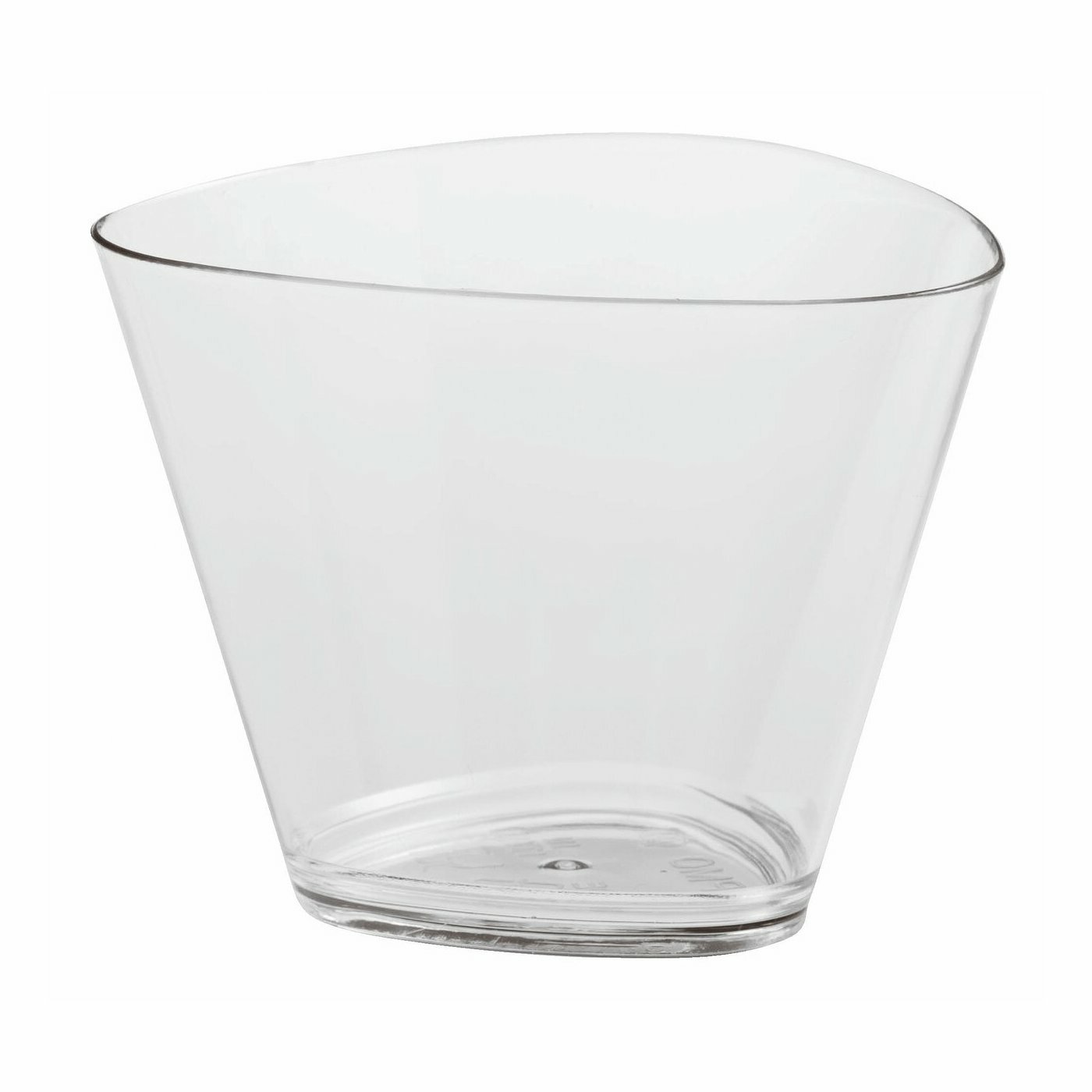 Фуршетный стакан, 8,5х6,5см, 175 мл, упаковка 100 штук, пластик, Paderno.