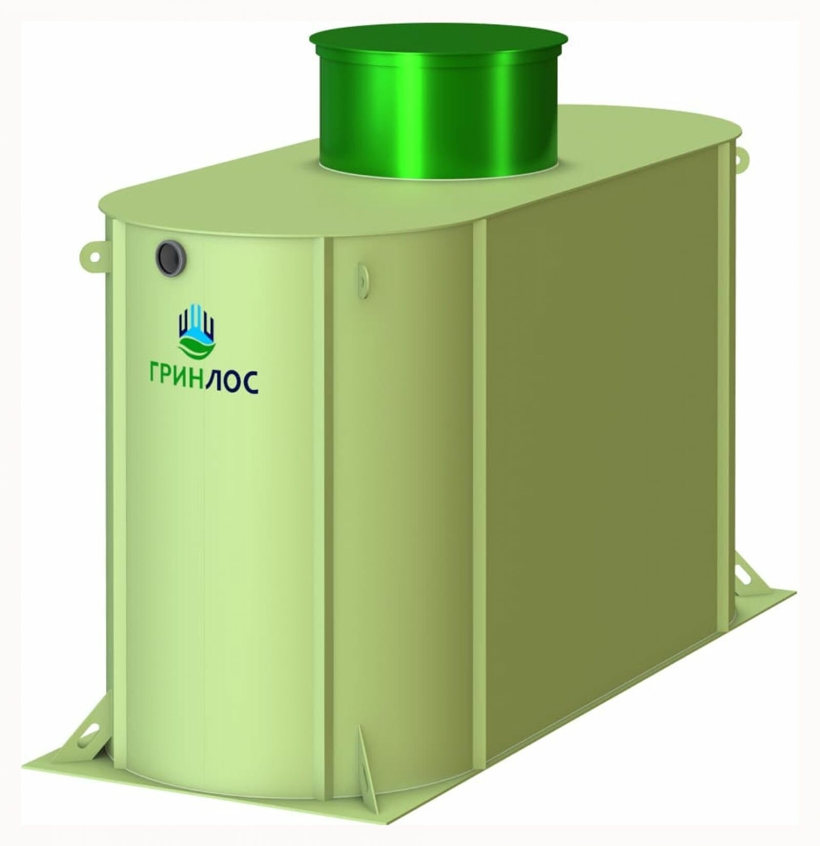 Септик для дачи гринлос Эко 25 (5 м3/сут, самотечный, на 25 человек)