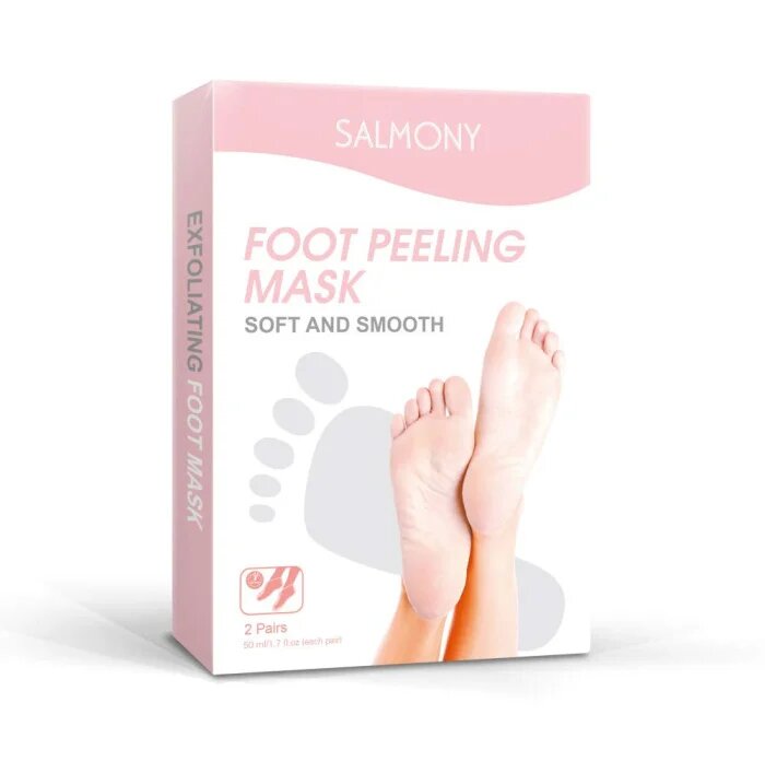 2 пары отшелушивающих масок для пилинга ног, детские пилинг-маски для ног, носки для педикюра, инструменты для ухода за омертвевшей кожей