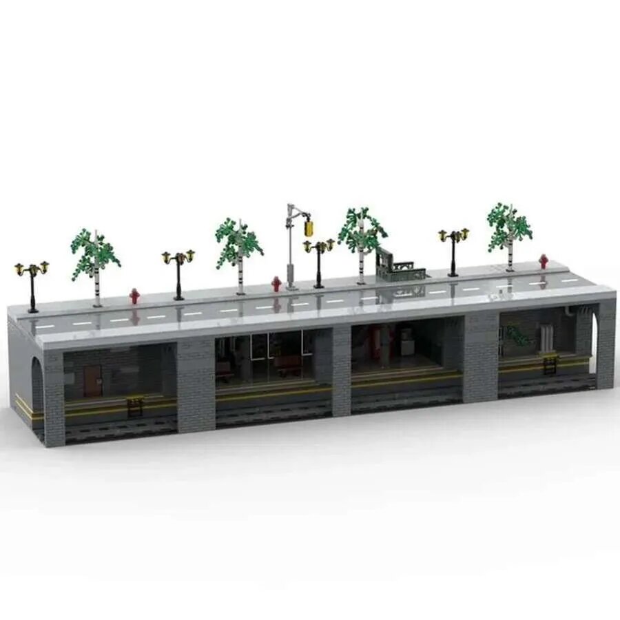 Модели конструктора метро NYC Metro Line 1