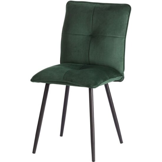 Стул Комус Мебель Flip велюр, 41х55х88, Deep Forest (изумруд)