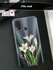 Чехол на Itel A48 / Ител А48 с принтом "White lily", прозрачный