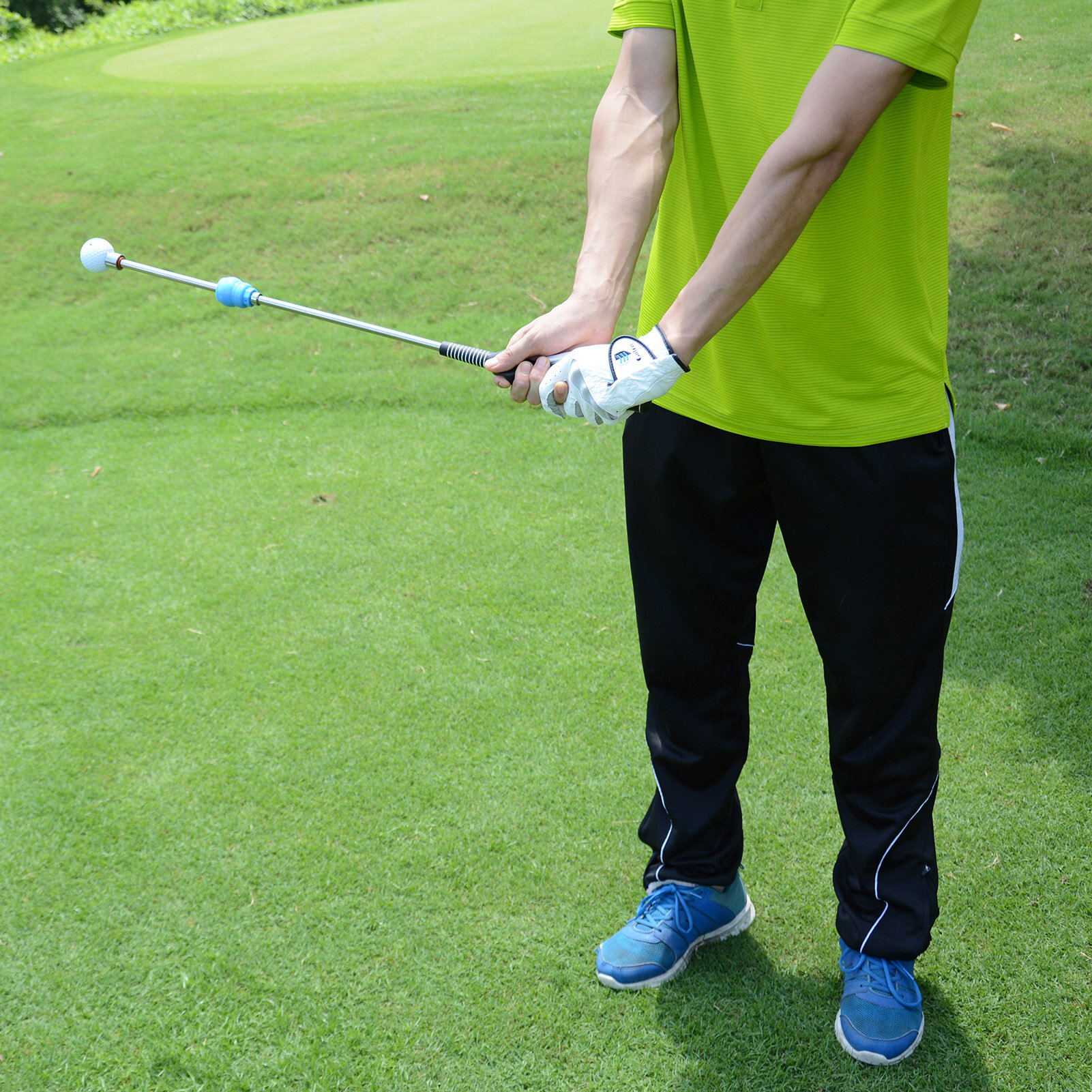 Тренажер для гольфа со звуком для мужчин и женщин, выравнивающая палка для гольфа, вспомогательное средство для тренировок по гольфу, аксессуар для гольфа