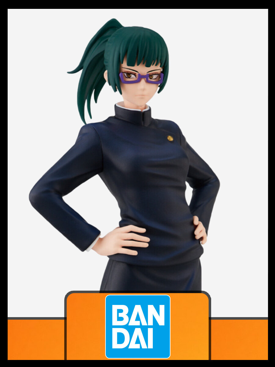 Оригинальная фигурка Maki Zenin от Bandai Spirits из аниме Jujutsu Kaisen / Маки Дзэнин «Магическая битва» 16 см