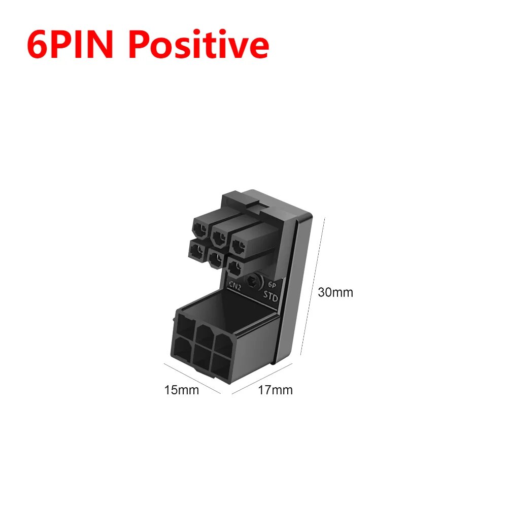 Адаптер питания GPU ALLOYSEED 8Pin 6Pin 6PIN Positive