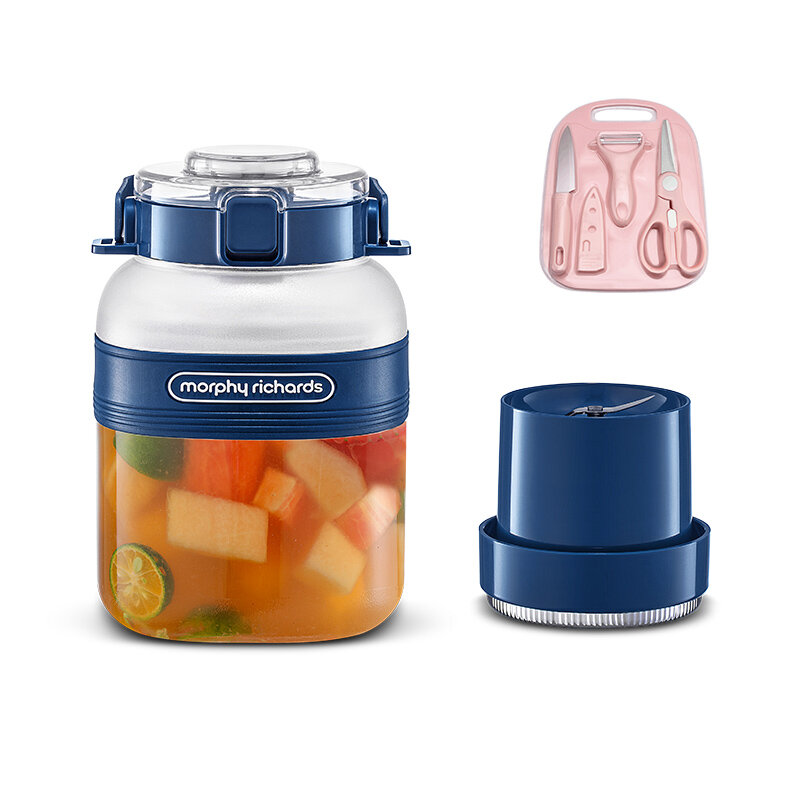 Портативная соковыжималка Morphy Richards стакан, blue