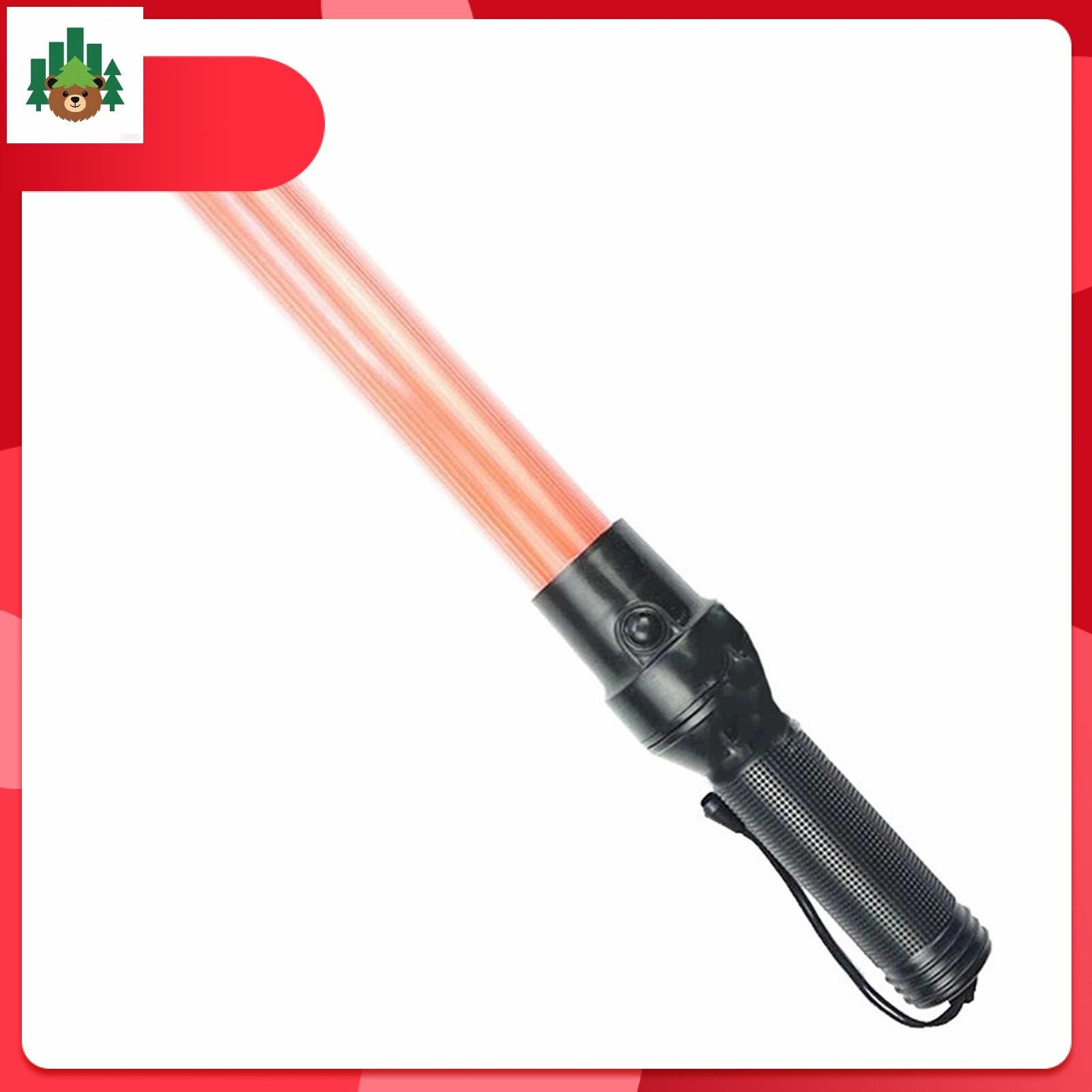 Светодиодная палочка для управления дорожным движением, предупреждающий сигнал для аварийной парковки в аэропорту, 16,14 дюйма, высокая яркость, водонепроницаемость, с ремешком