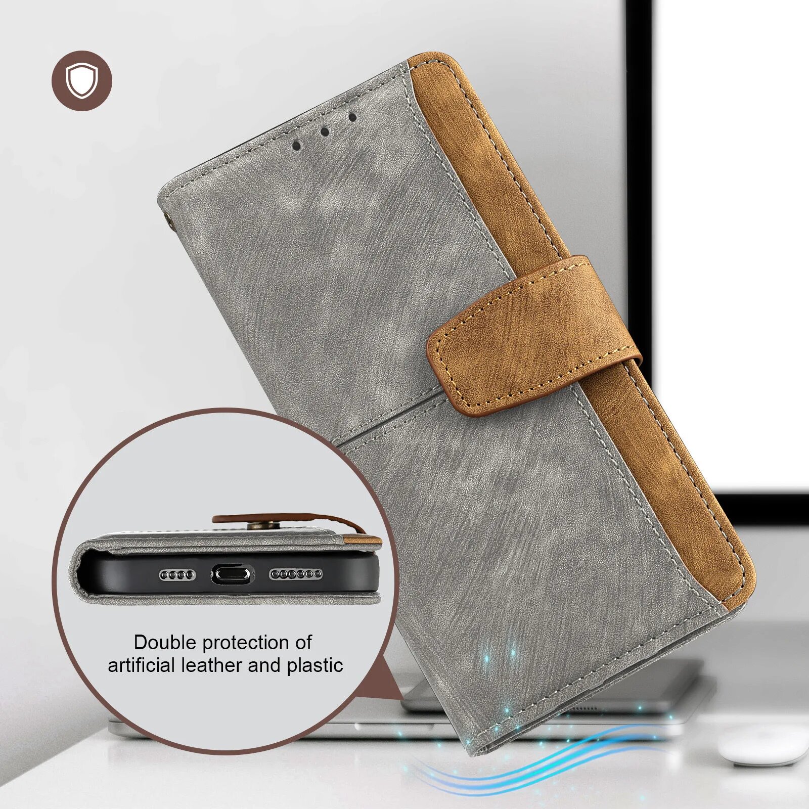 Чехол-кошелек Xiaomi Mi 10T Pro 5G TFZ-GR