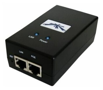 Блок питания Ubiquiti POE-24-12W-G Gigabit POE Adapter 24V 0.5A