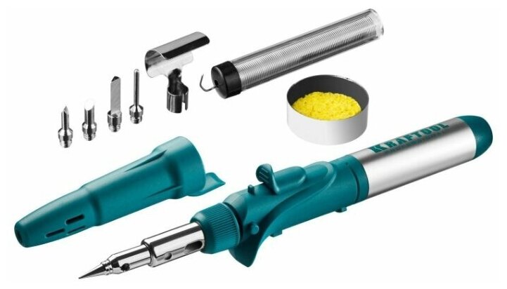 Паяльник Kraftool PRO 3в1 55503-H10 газовый