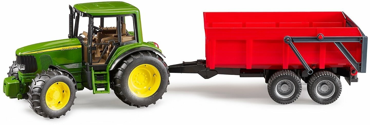 Трактор John Deere с прицепом самосвалом 02-057 02057