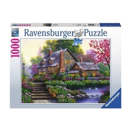 Пазл Ravensburger Романтический домик, 1000 элементов, 70x50 см