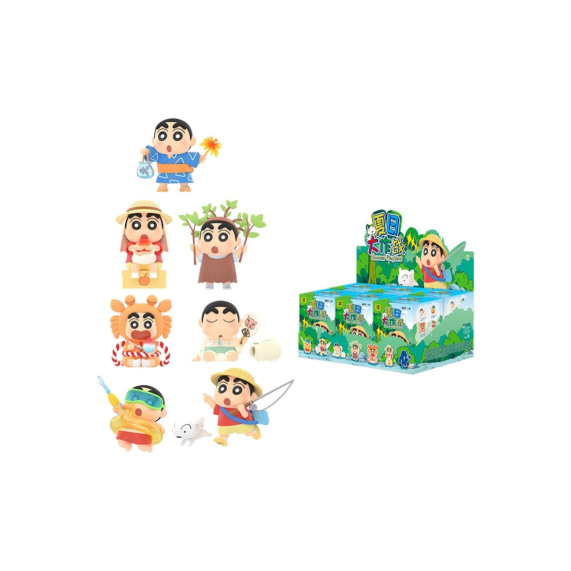 Фигурка унисекс TOP TOY Синносуке Нохара Коллекция Летних Битв, 6 шт.