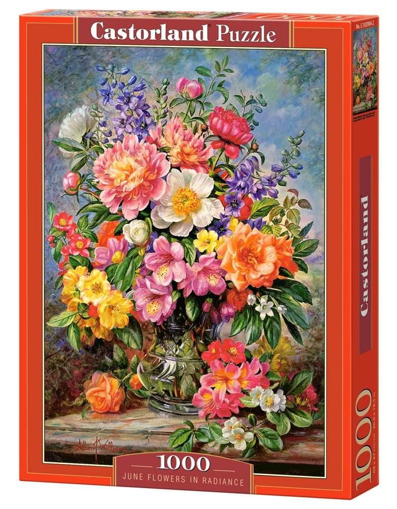 Пазл Castorland "июньские цветы в сиянии", 1000 элементов, 68x47 см