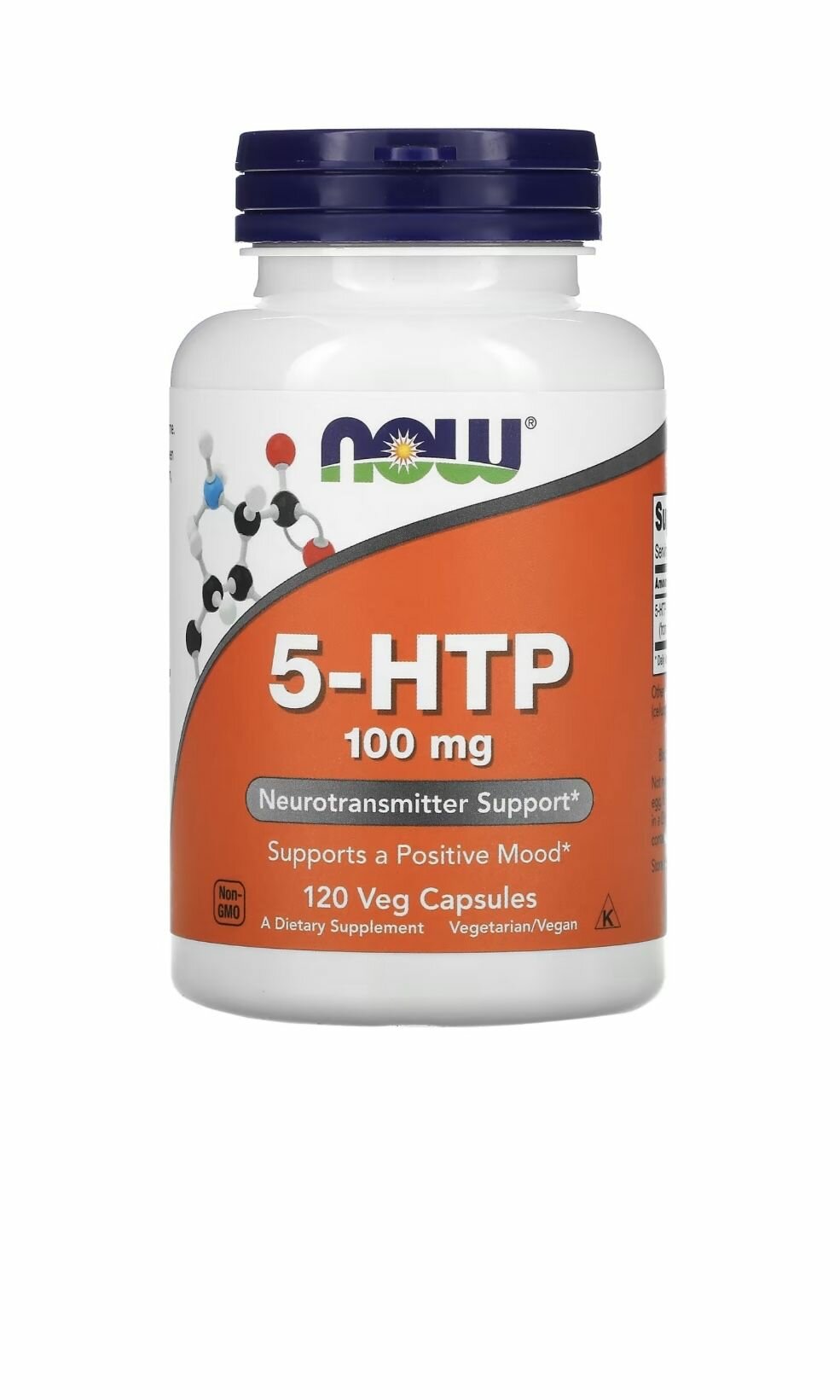 5-Гидрокситриптофан NOW 5-HTP 100 mg 120 капсул