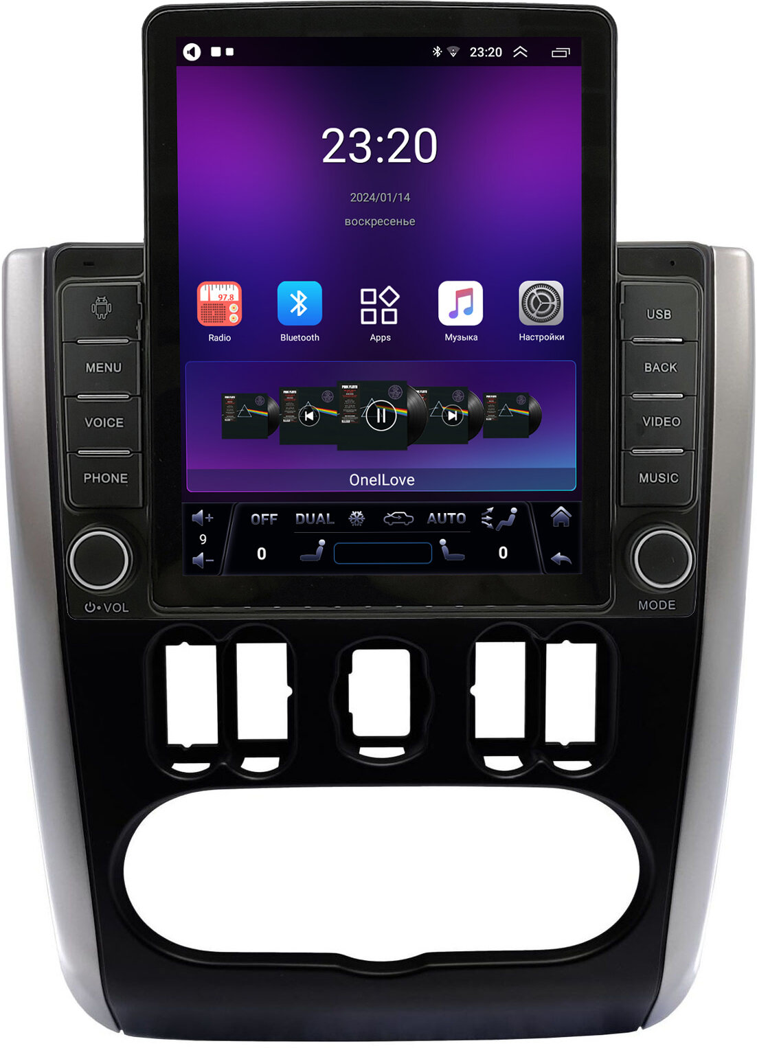 Штатная магнитола Canbox GTR095-9-1436 для Nissan Almera (G15) 2012-2018 на Android 10 (QLed, 4/64, DSP, CarPlay)