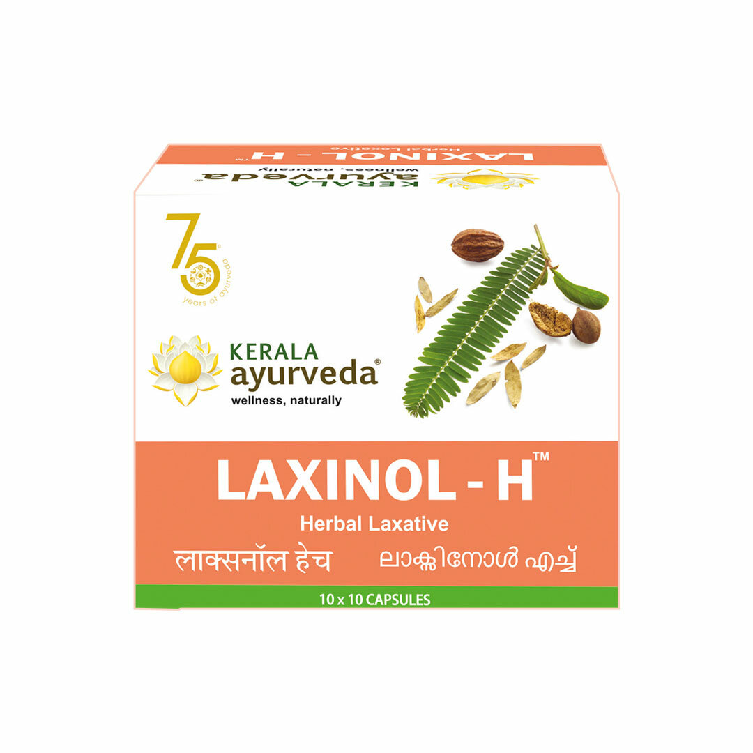 Лаксинол-Н Керала / Laxinol-H Kerala Ayurveda 100 кап